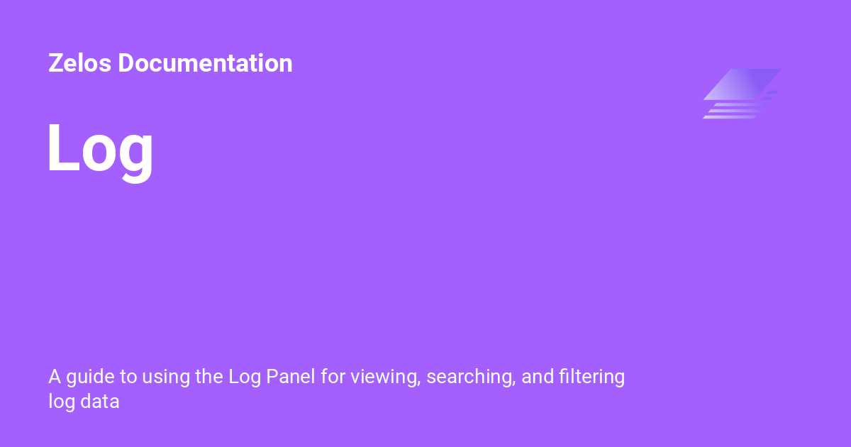 Log - Zelos Documentation